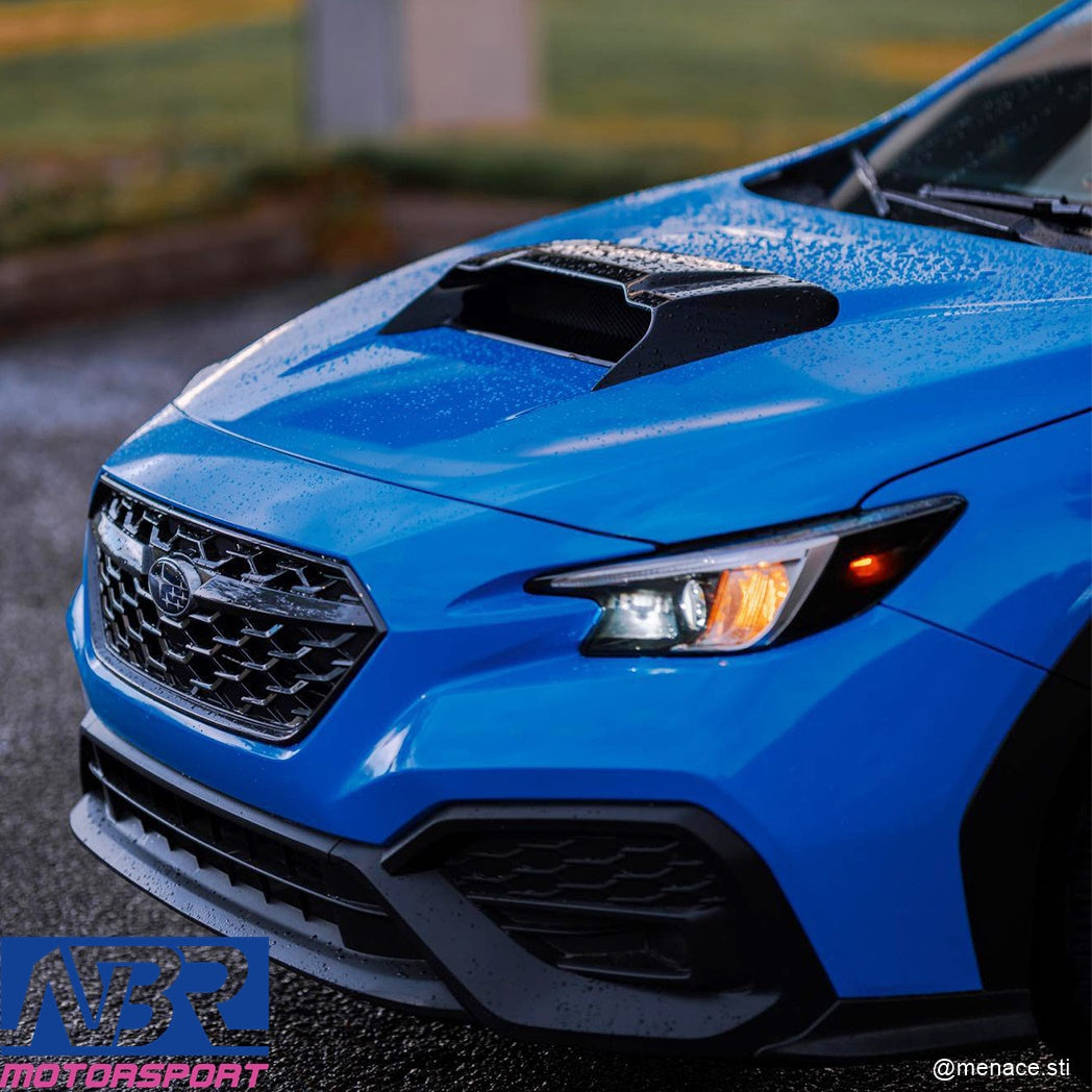 Subaru 2022 WRX Paint Matched Hood Scoop Replacement V1 Style – NBR Motorsport