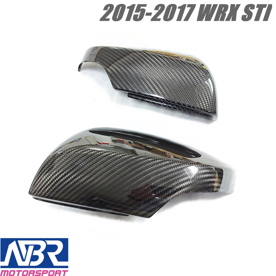 2015-2021 WRX & STI Dry Carbon Fiber Mirror Cap Replacement – NBR ...