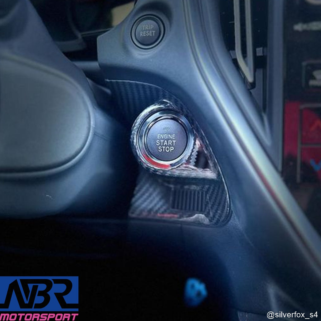 2022+ WRX Dry Carbon Fiber Push Button Start Trim Surround Cover – NBR ...