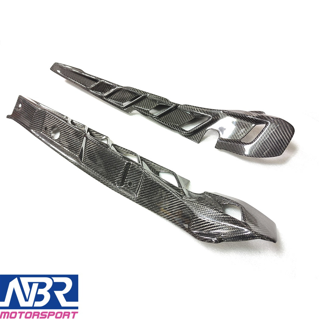 2022 WRX Dry Carbon Engine Fender Shrouds Vented Replacement – NBR ...