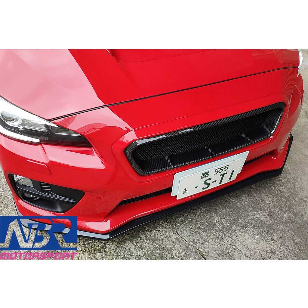 2015-2017 WRX STI Carbon Fiber Front Grille V1 Style – NBR Motorsport