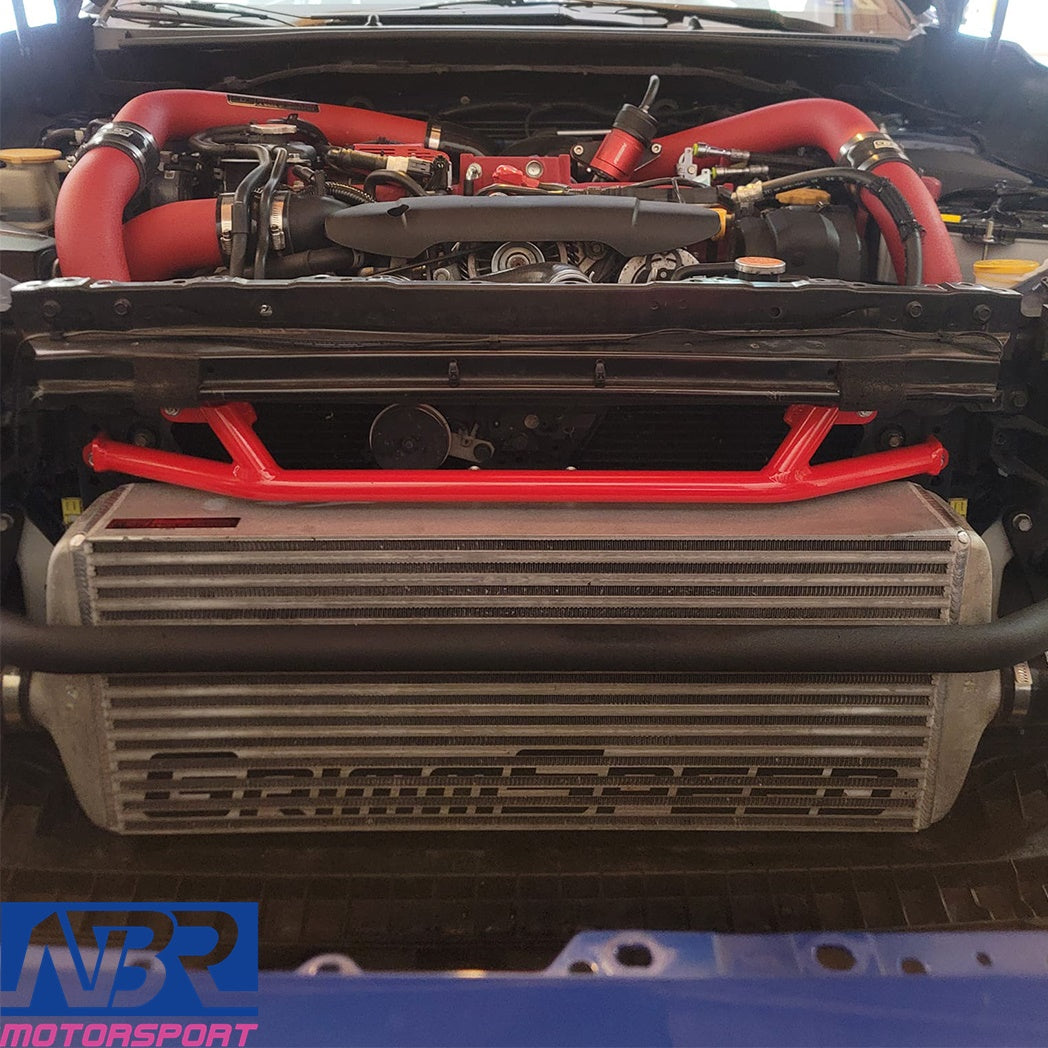 2015-2021 WRX STI Front Brace Bar V2 Style - Fit with FMIC – NBR Motorsport